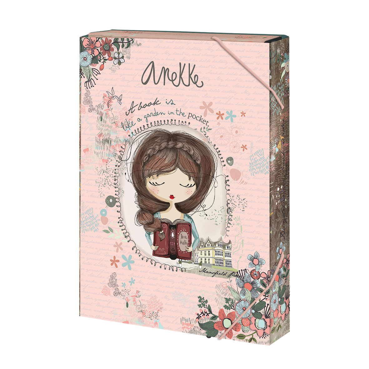 1230-0302 Box na sešity A4 lic. Anekke | Argus CZ